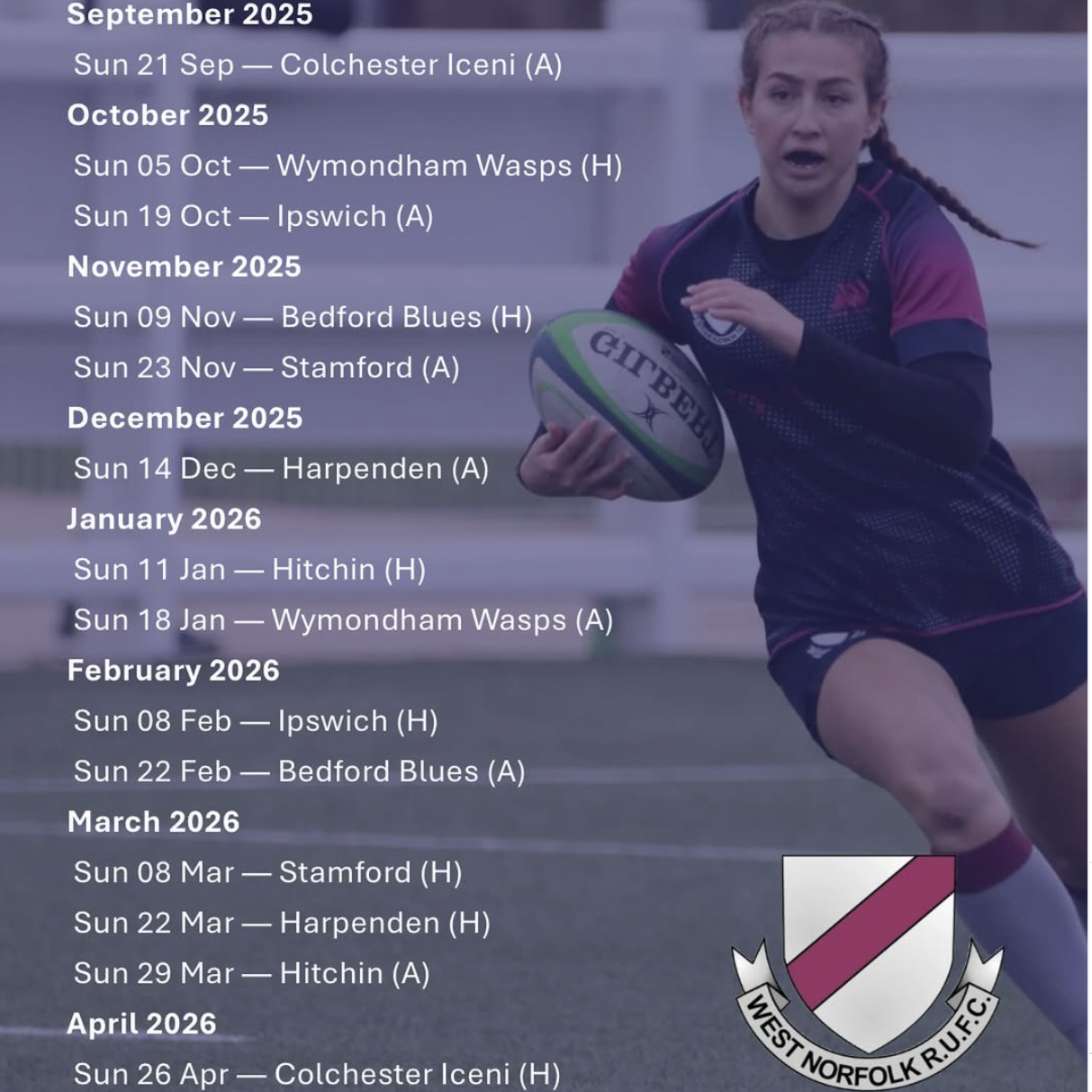 Fixtures | West Norfolk Rugby Club